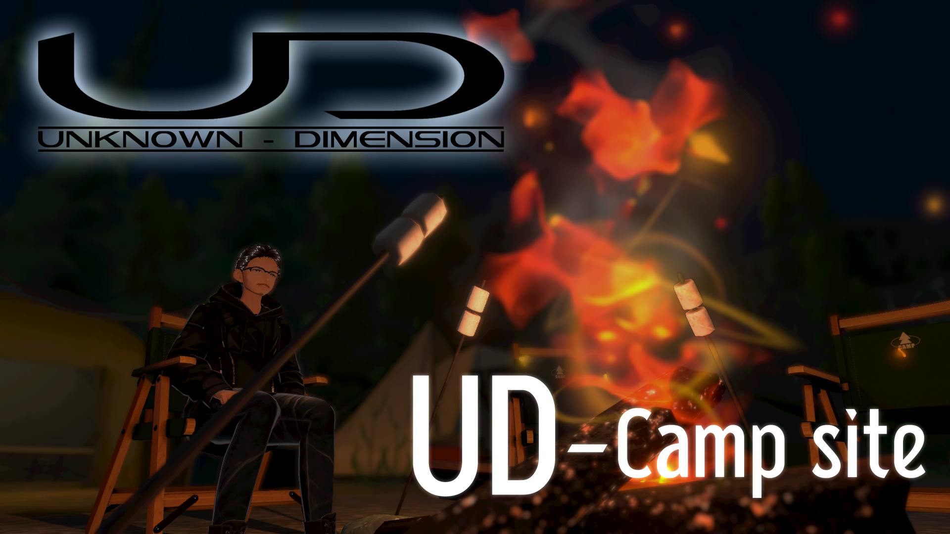 UD - Camp site～湖畔のキャンプ場 | メタバースプラットフォーム cluster（クラスター）