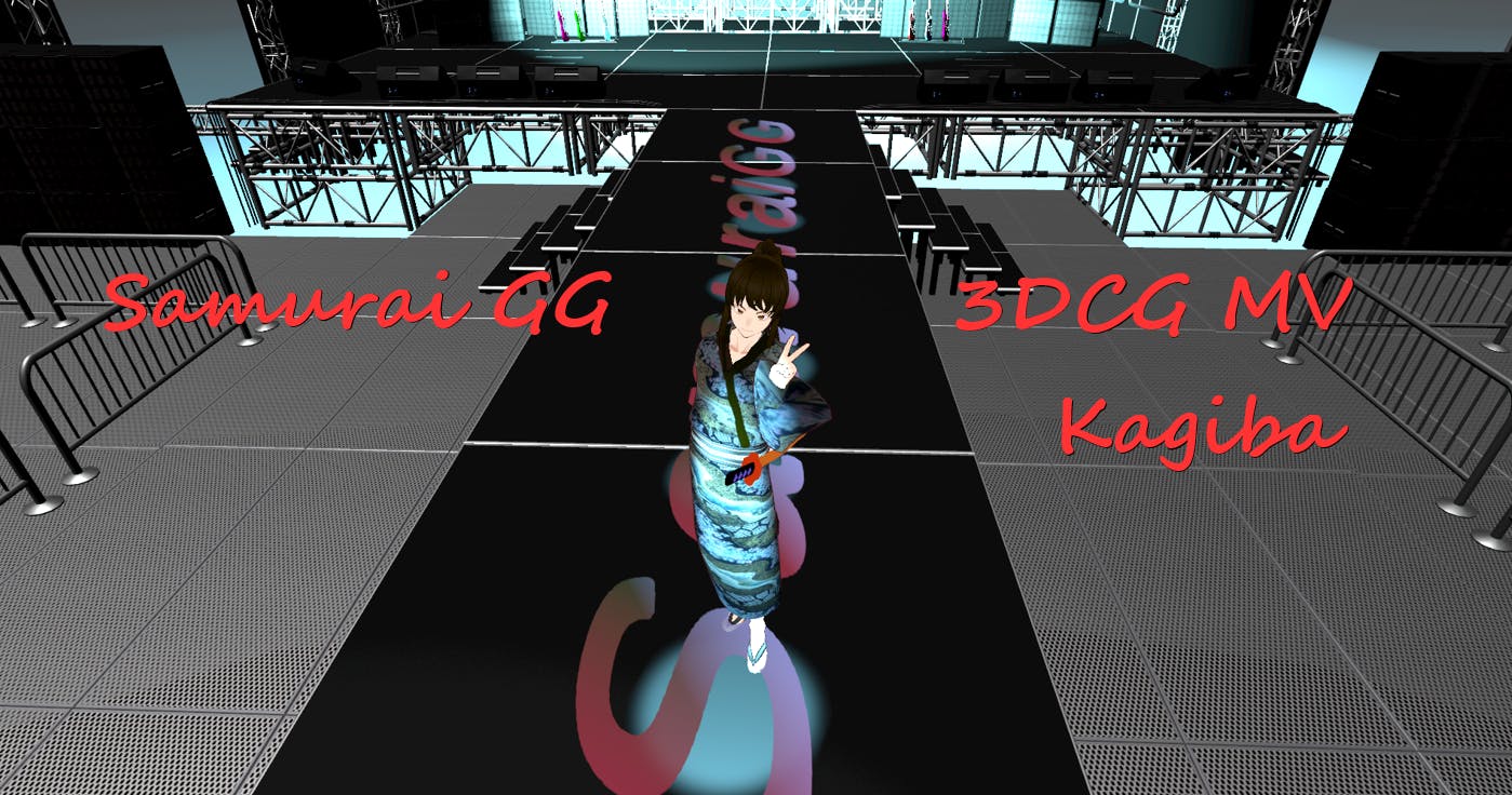 3_SamuraiGG_3DCG_MV | メタバースプラットフォーム cluster（クラスター）