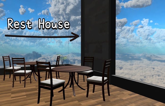 Rest House | メタバースプラットフォーム cluster（クラスター）