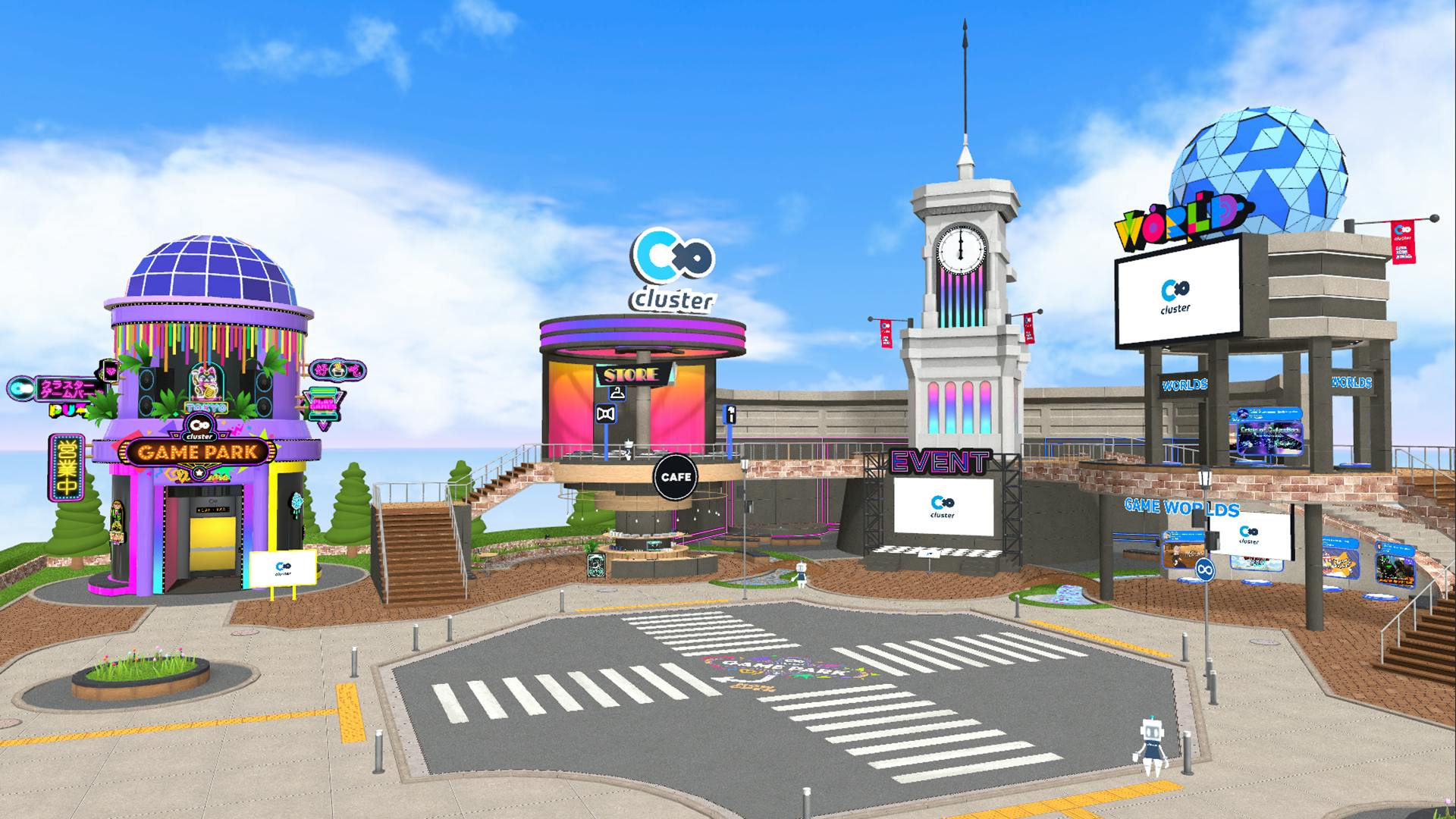 Cluster Lobby | Metaverse Platform - Cluster