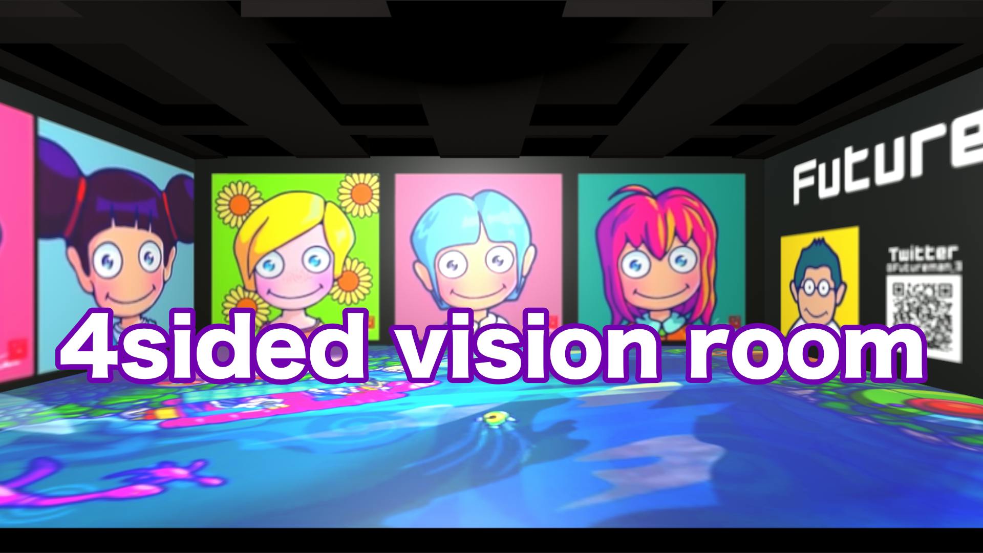 4sided vision room：Futureman | メタバースプラットフォーム cluster（クラスター）