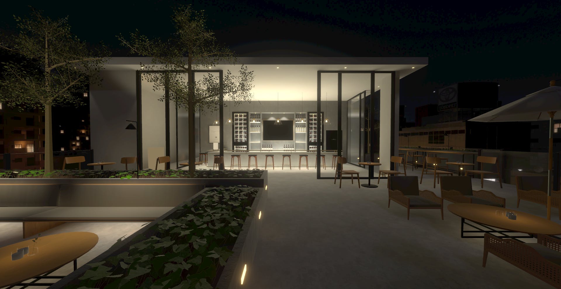 TYbar＆DJroom(仮） | メタバースプラットフォーム cluster（クラスター）