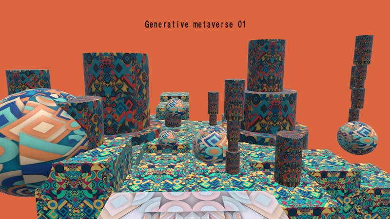 Generative metaverse 01 | メタバースプラットフォーム cluster（クラスター）