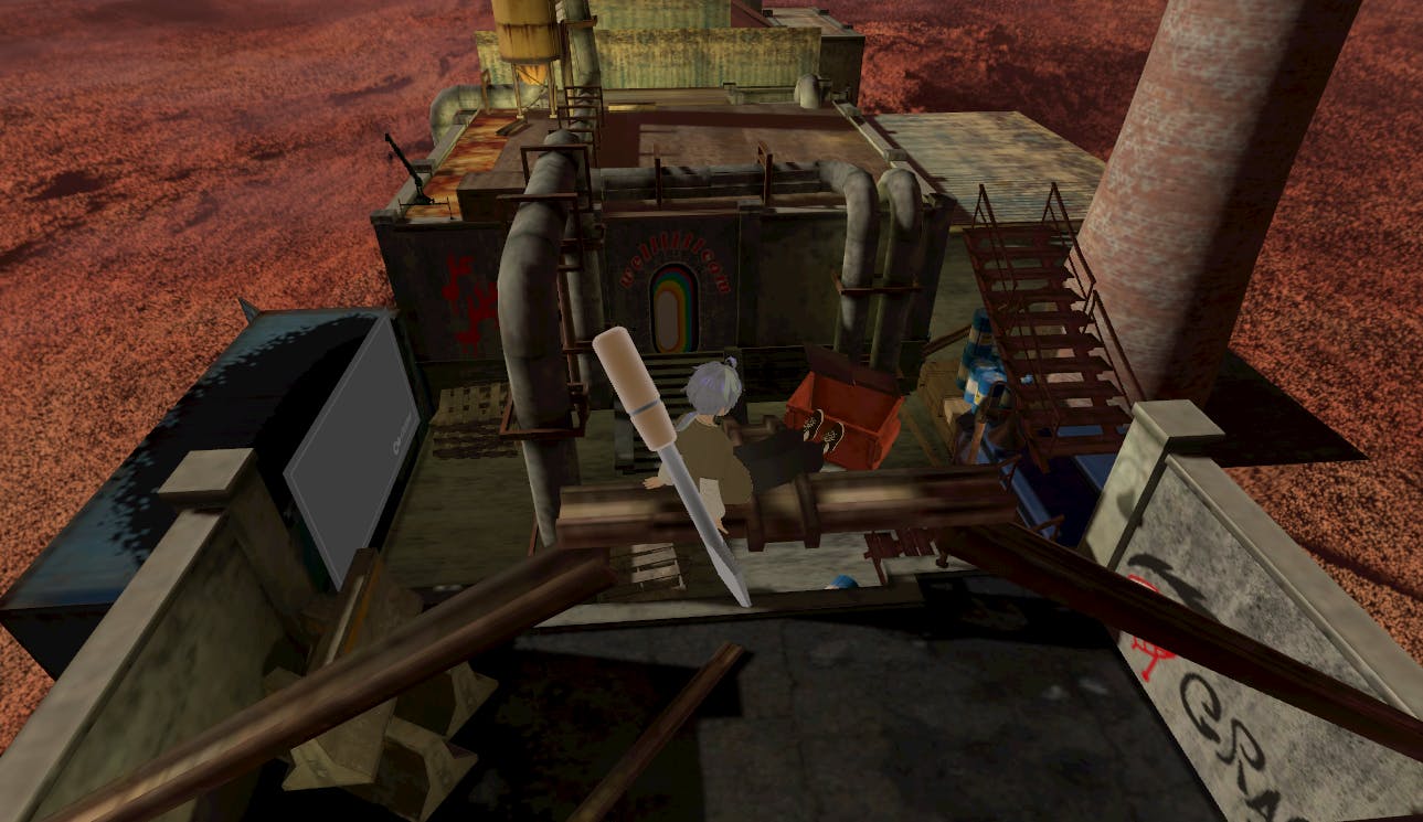 Desolate factory | メタバースプラットフォーム cluster（クラスター）