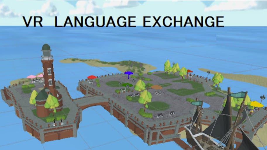 VR LANGUAGE EXCHANGE | メタバースプラットフォーム cluster（クラスター）