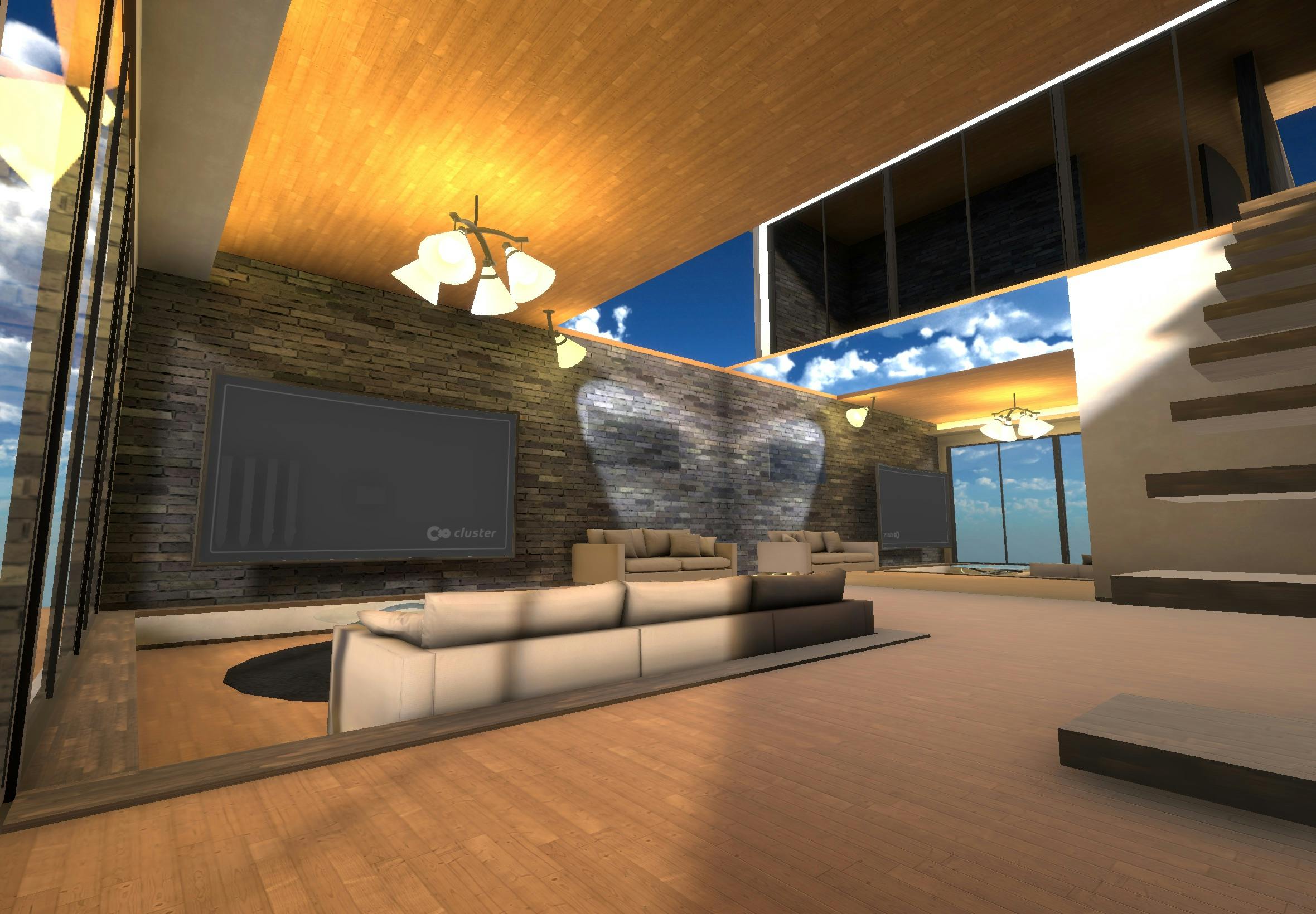 お部屋 | Metaverse Platform - Cluster