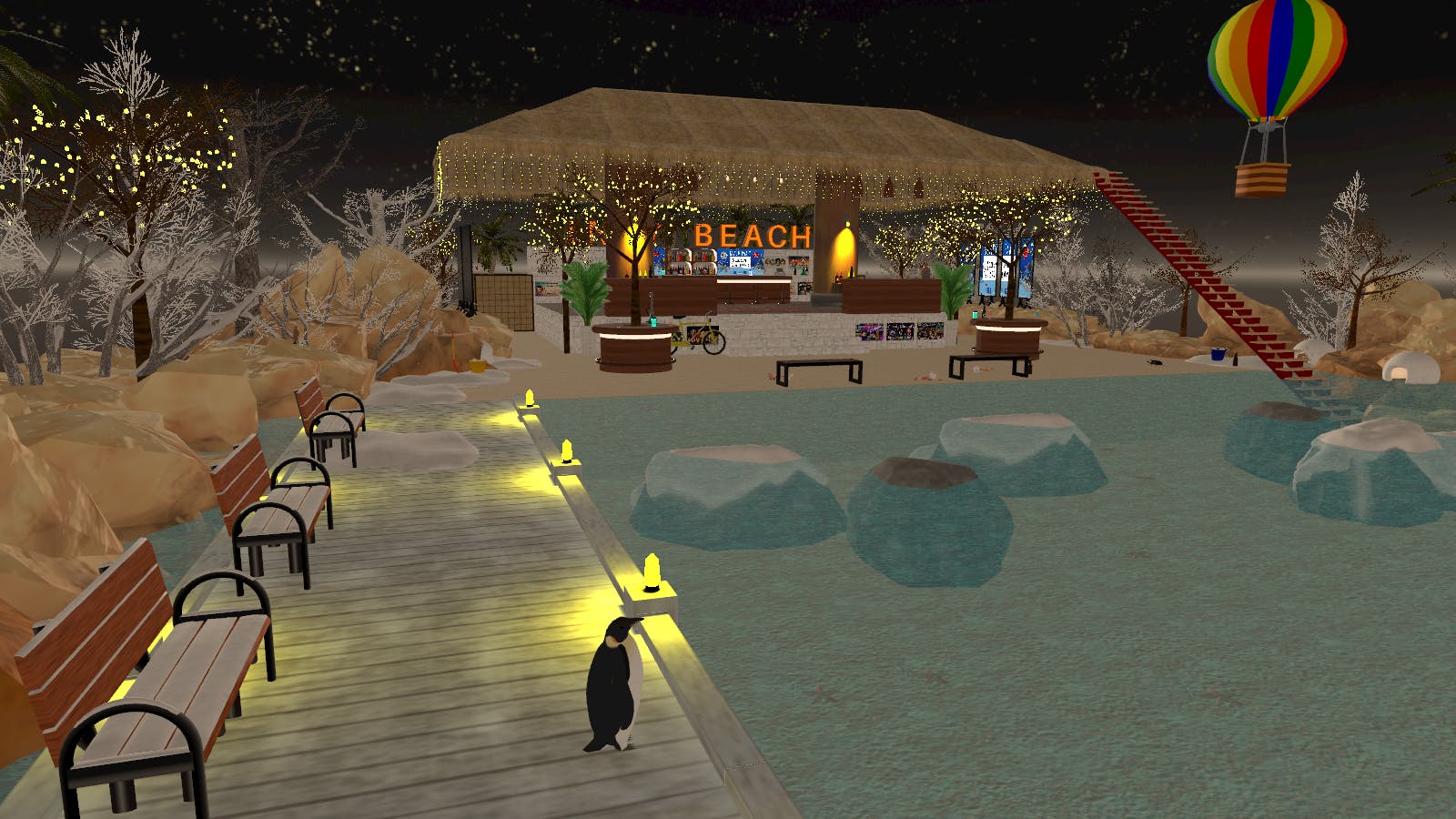 Inky Beach | メタバースプラットフォーム cluster（クラスター）