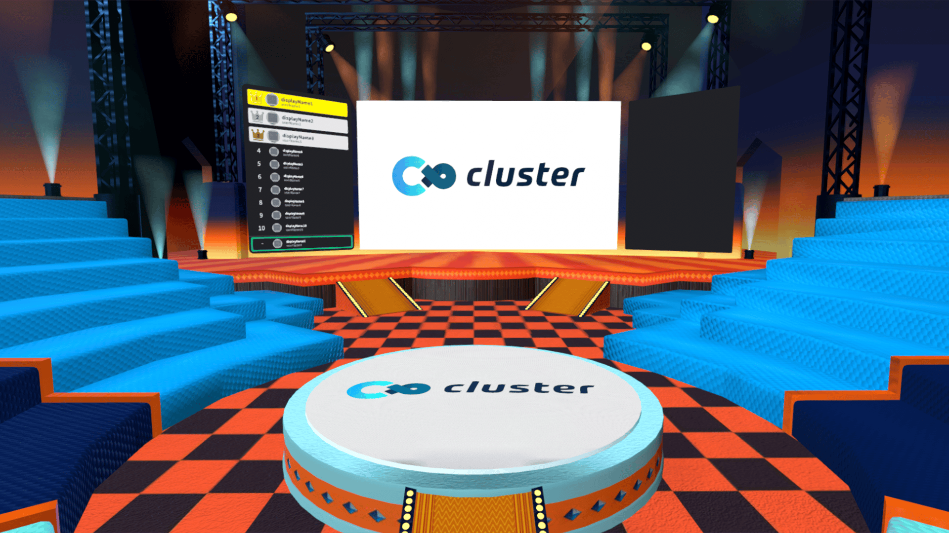 【公式】クイズ会場 | メタバースプラットフォーム cluster（クラスター）
