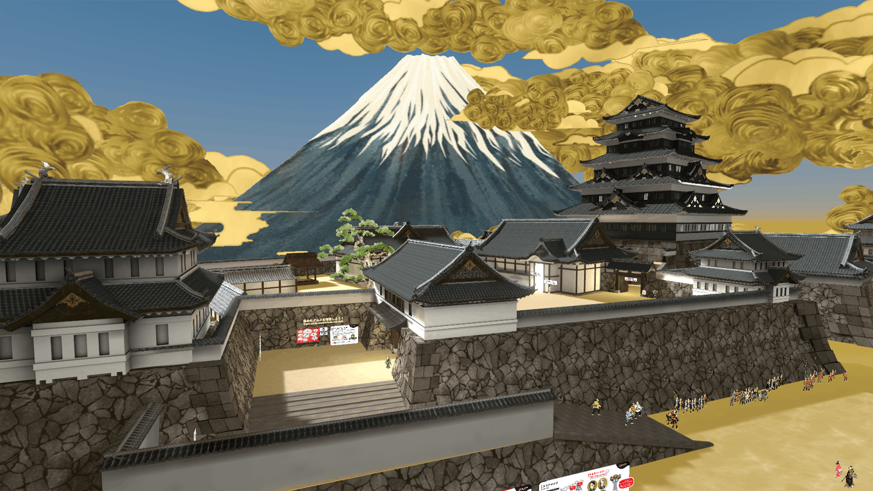 Edo Area【Virtual Edo-Tokyo】 | メタバースプラットフォーム cluster（クラスター）