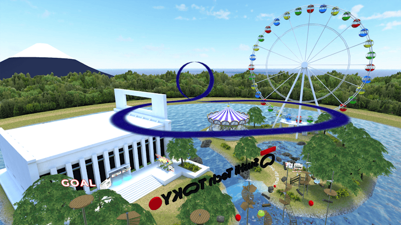 Park Area 【Virtual Edo-Tokyo】 | メタバースプラットフォーム cluster（クラスター）