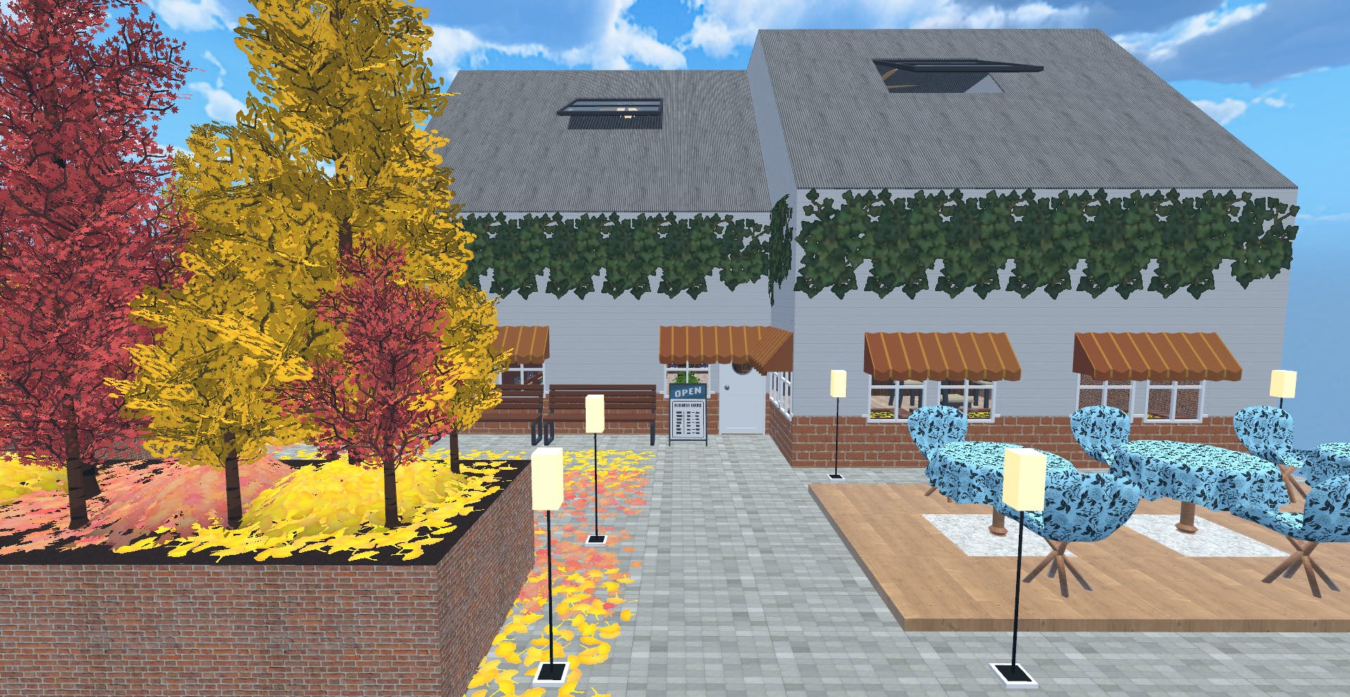 TYハウス（カフェ） | メタバースプラットフォーム cluster（クラスター）