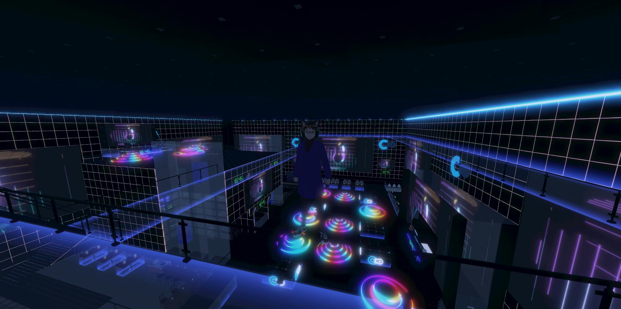 CLUB Quasar 2nd store (with space function measures) | Metaverse ...