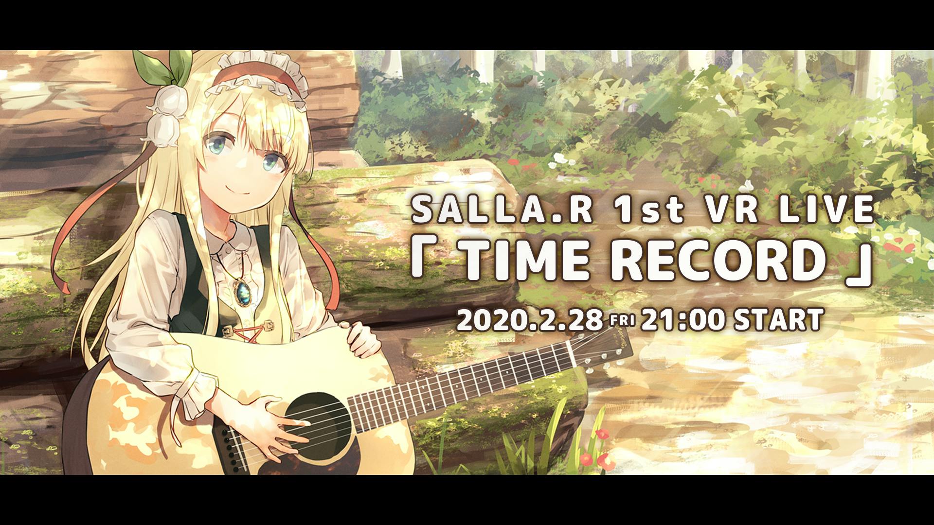 SALLA.R 1st VR LIVE「TIME RECORD」 | Metaverse Platform - Cluster