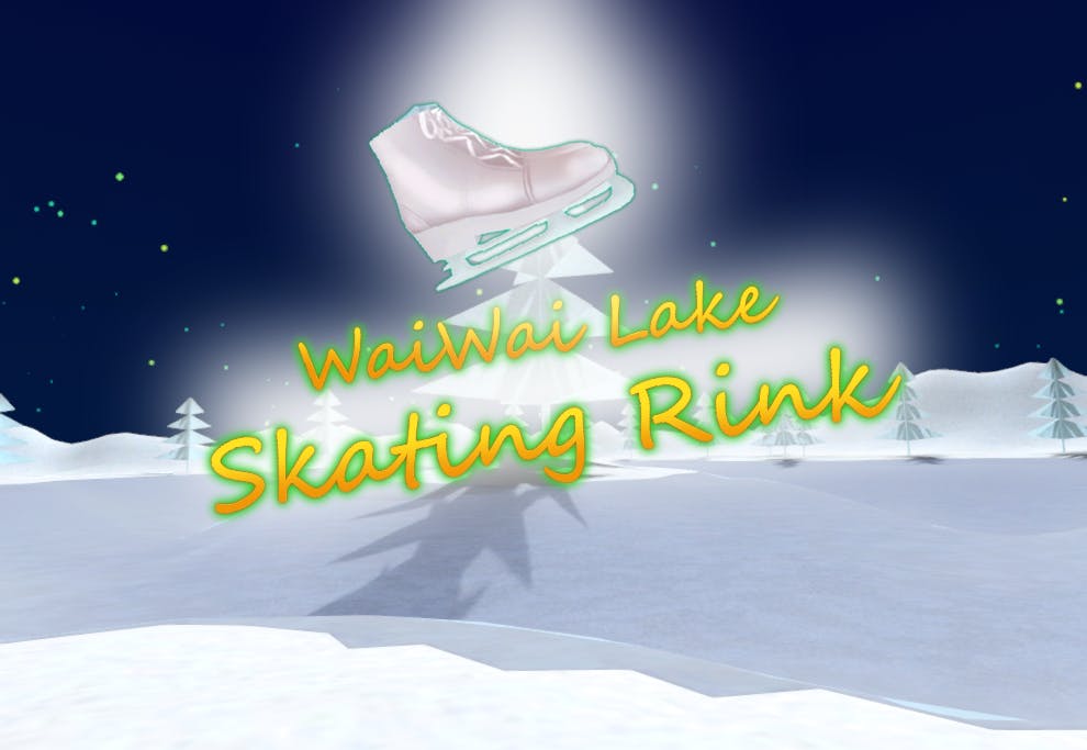WaiWai Lake Skating Rink | メタバースプラットフォーム cluster（クラスター）