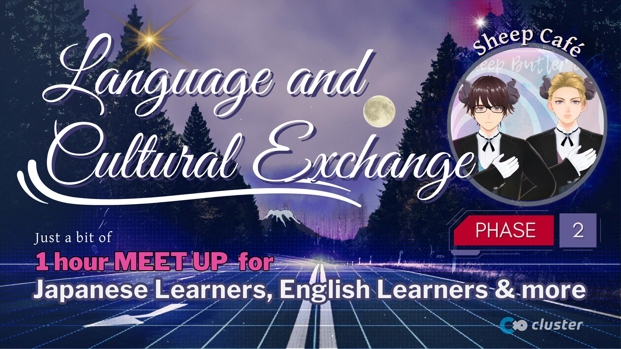 [Phase 2-1 (35 sessions in total)] Japanese x English/Language+Cultural Exchange = Sheep Cafe ...