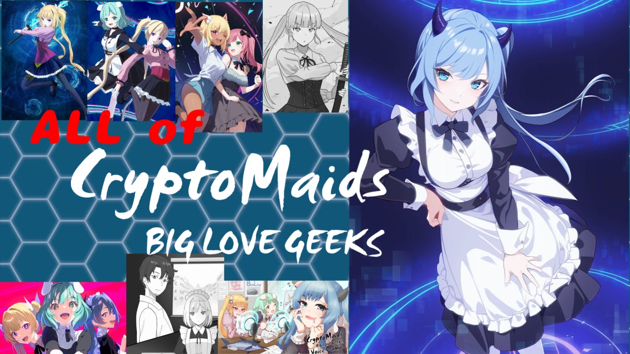【特化Vまつり2025秋】★All of CryptoMaids BIG LOVE GEEKS★ | メタバースプラットフォーム cluster（クラスター）