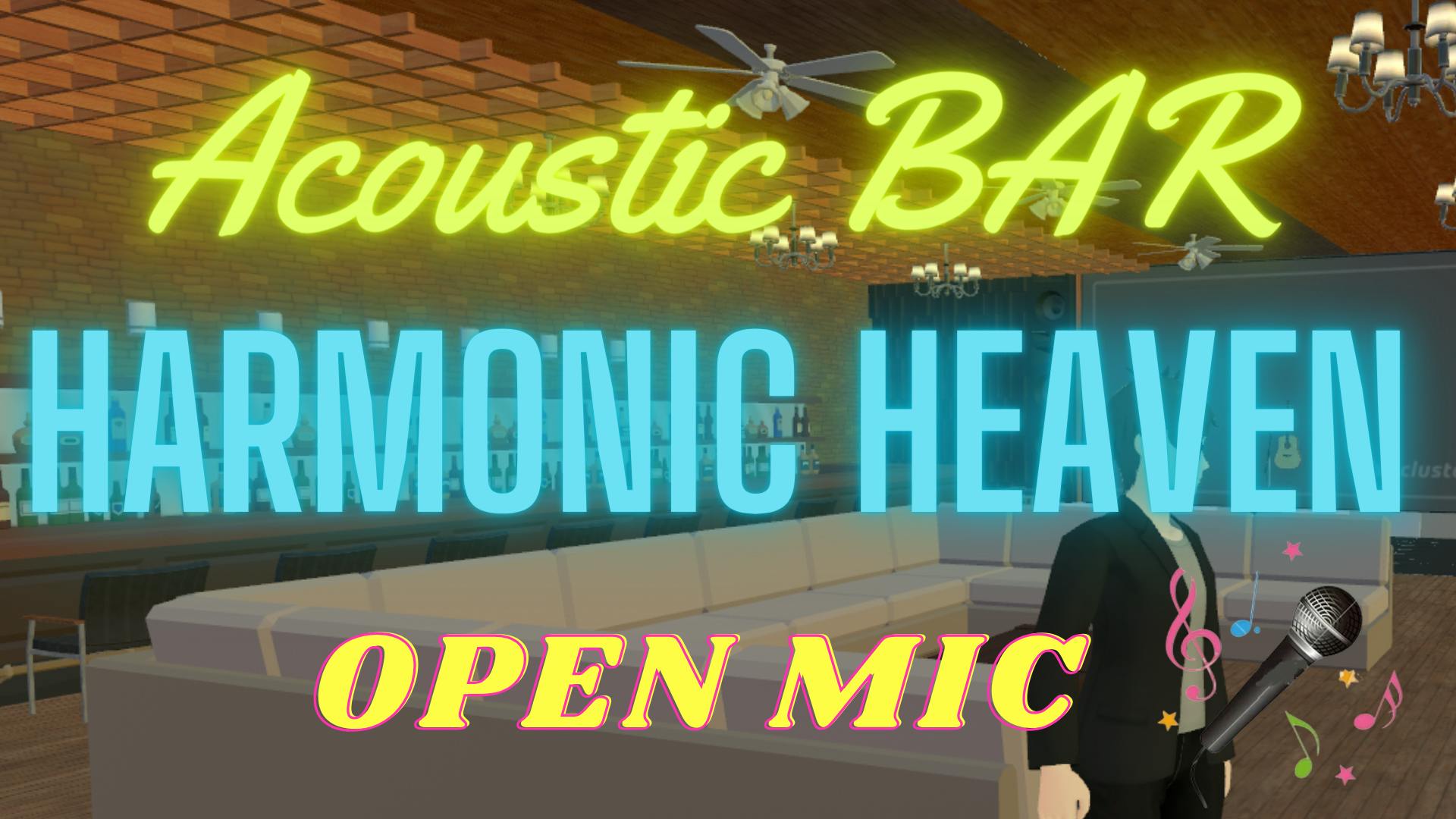 ライブバー『Harmonic Heaven』 | メタバースプラットフォーム cluster（クラスター）