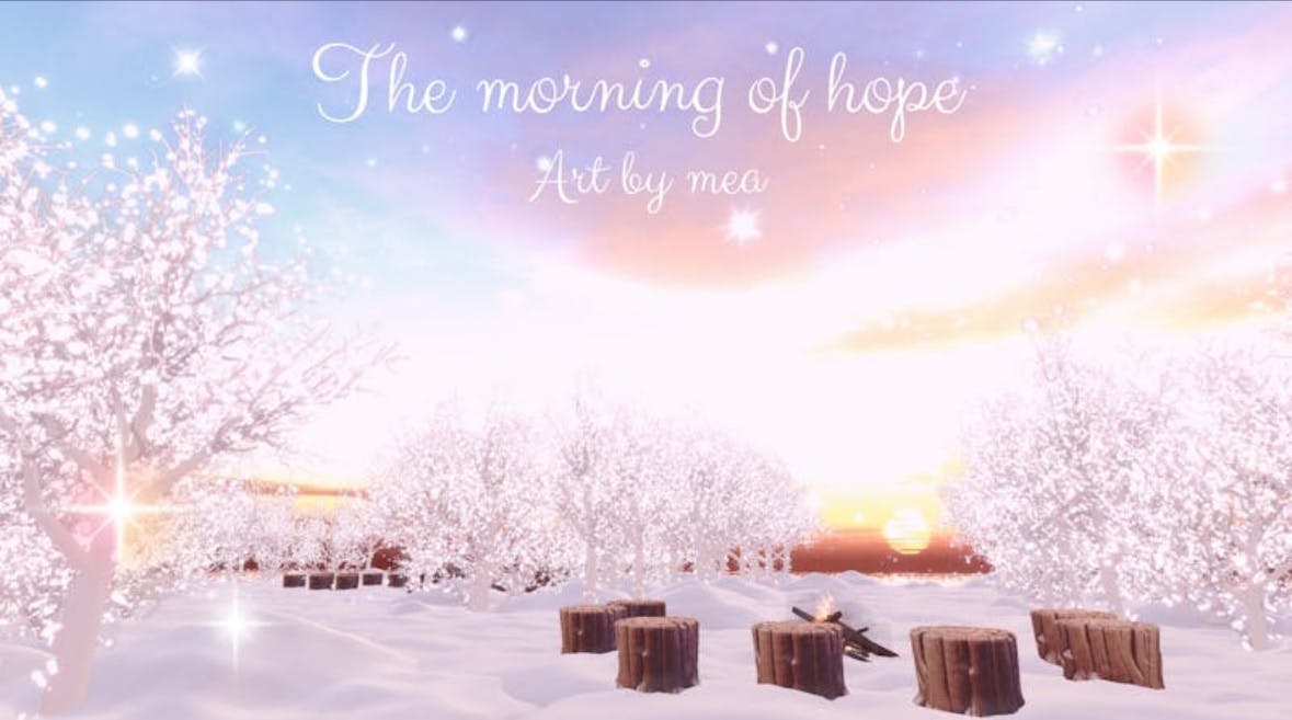 The morning of hope | メタバースプラットフォーム cluster（クラスター）