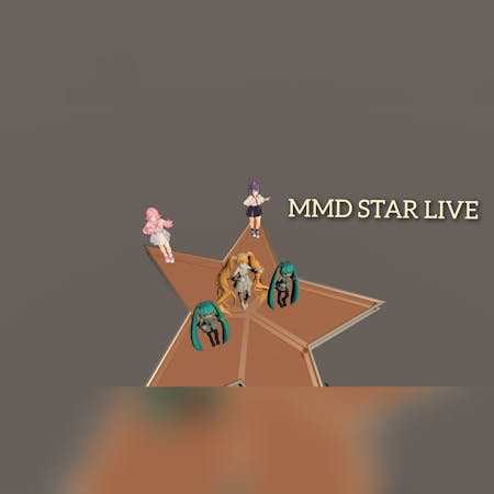 MMD STAR LIVE | メタバースプラットフォーム cluster（クラスター）